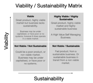 Viability Sustainability Matrix - John